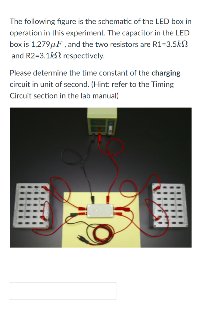 Solved The following figure is the schematic of the LED box | Chegg.com