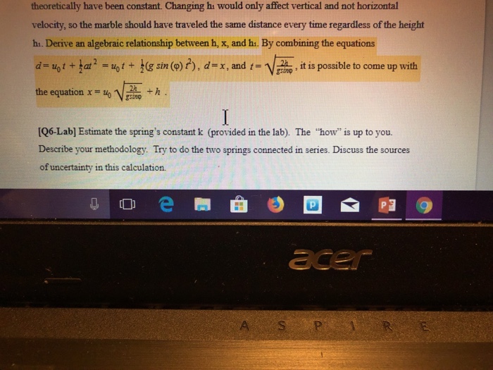 Solved I need to know if my answer is right if not can you | Chegg.com