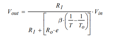 Solved For the circuit shown, Vin =5.00 V. For the NTC | Chegg.com