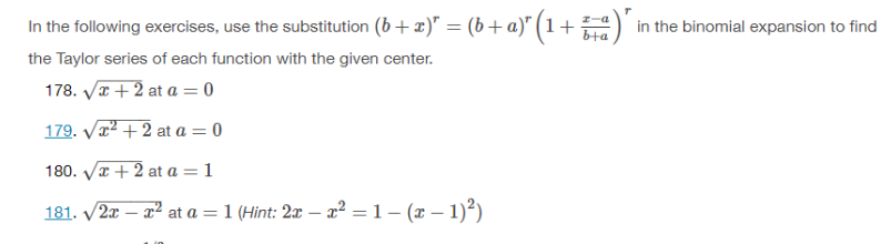 Solved please solve 181. Use the substitution given in the | Chegg.com