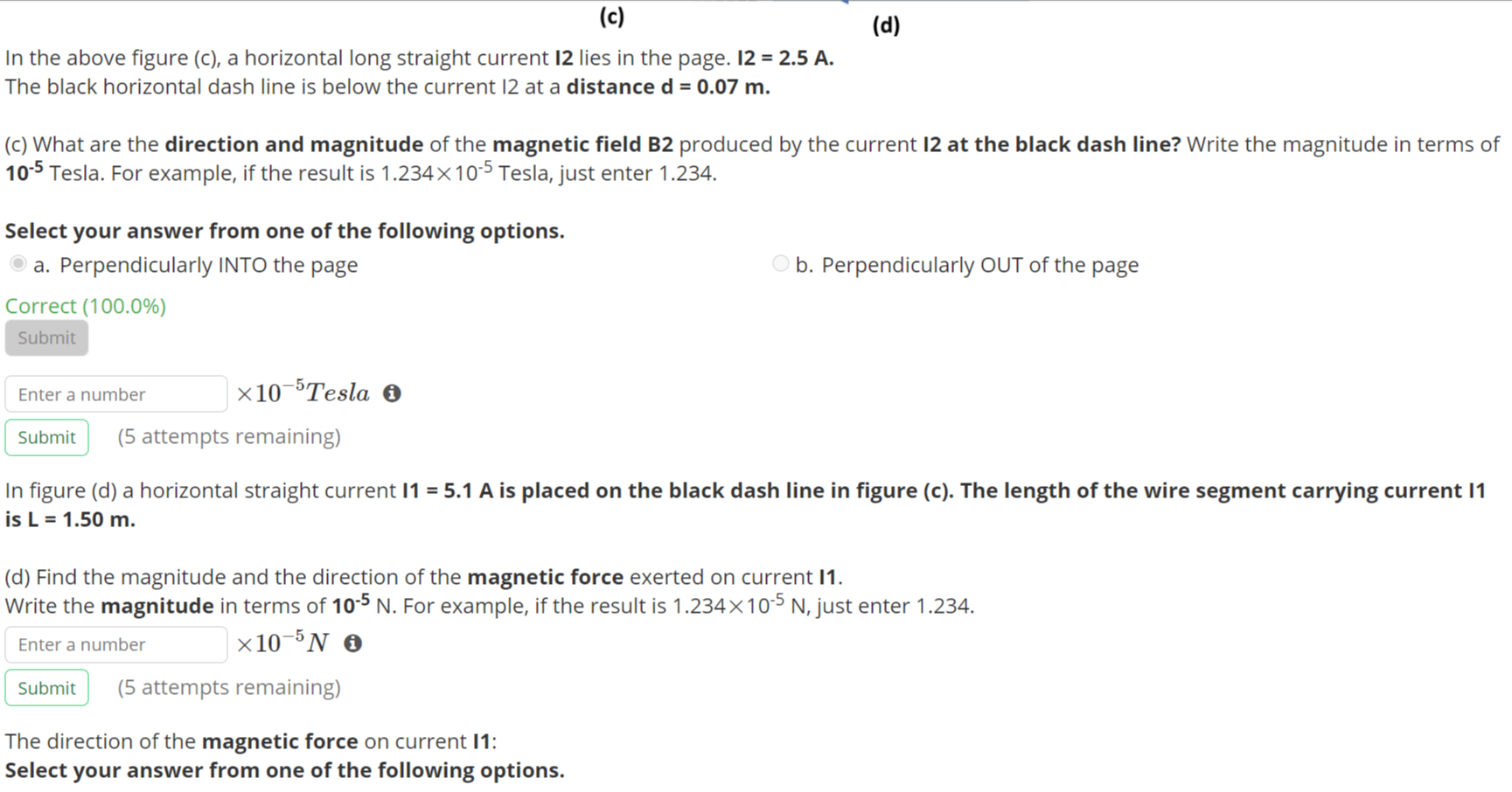Solved RHR 1 and RHR 2 - Calculations 2 In these problems, | Chegg.com