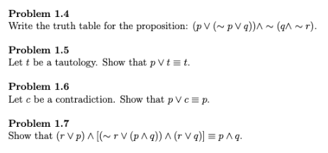 Solved Problem 1.4 Write the truth table for the | Chegg.com