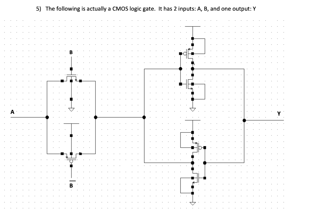 Solved Using what you know about what turns PMOS and NMOS | Chegg.com
