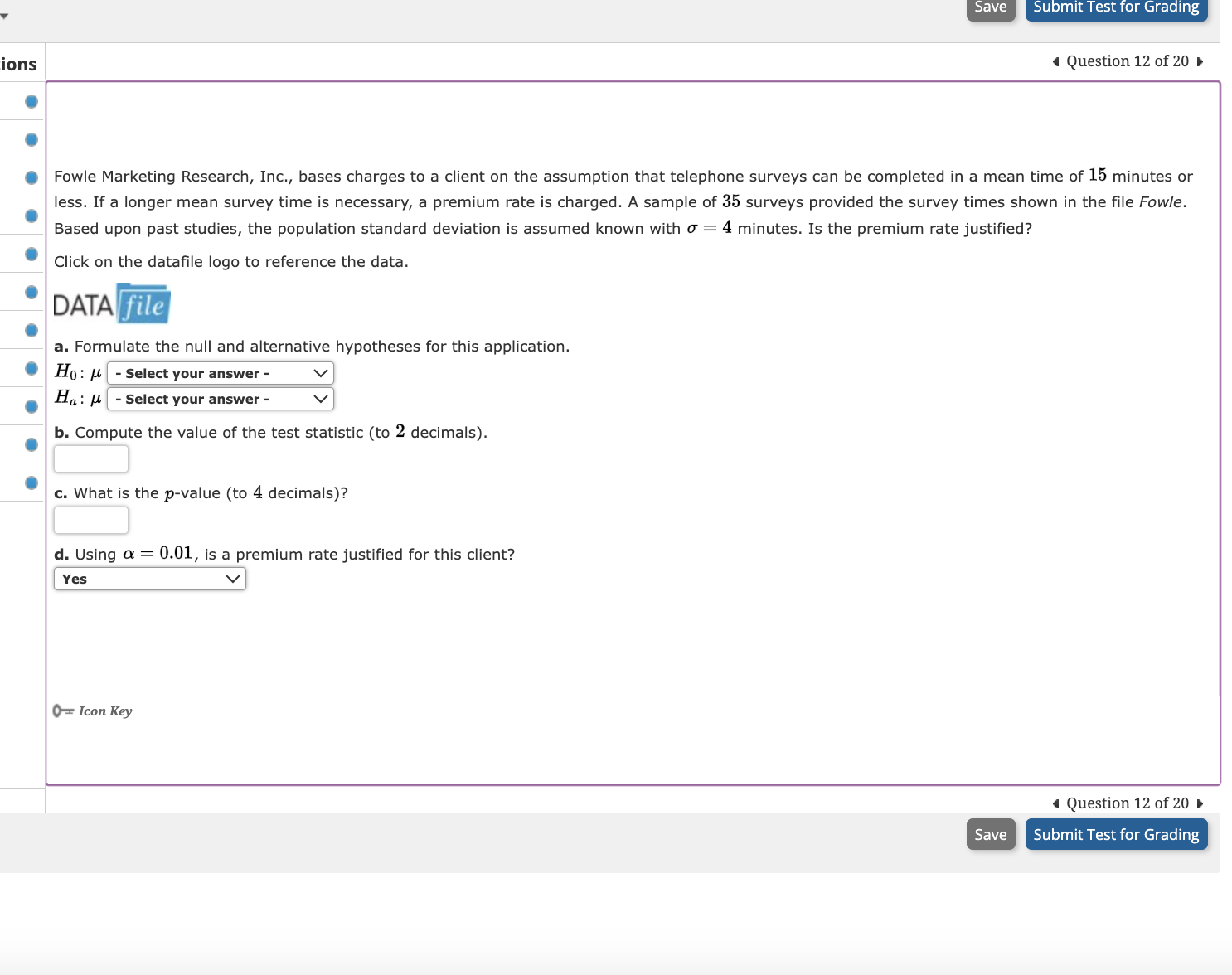Solved Fowle Marketing Research, Inc., bases charges to a | Chegg.com