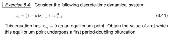 Solved Consider the following discrete-time dynamical | Chegg.com