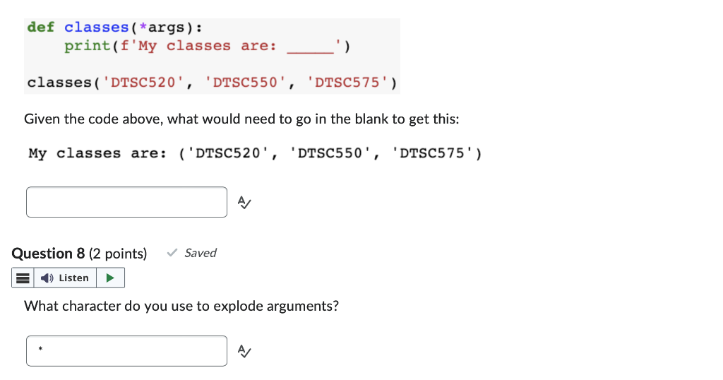 Solved Question 4 (2 points) Listen Enter the first line | Chegg.com