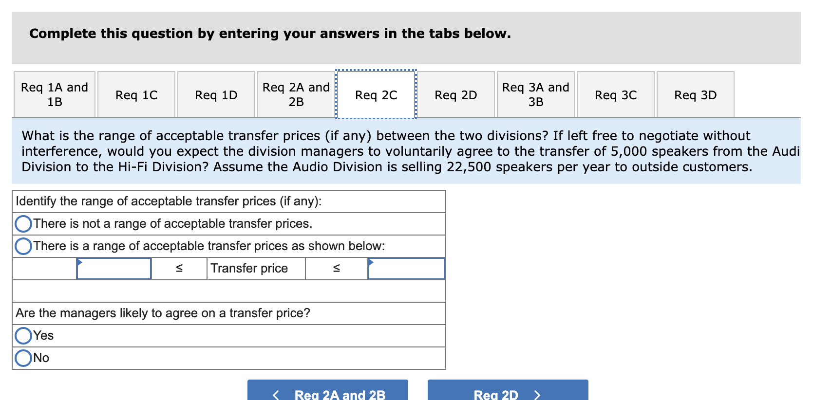 Solved Exercise 11-3 (Algo) Transfer Pricing Basics (LO11-3] | Chegg.com