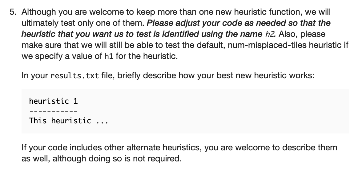 5. Although you are welcome to keep more than one new | Chegg.com