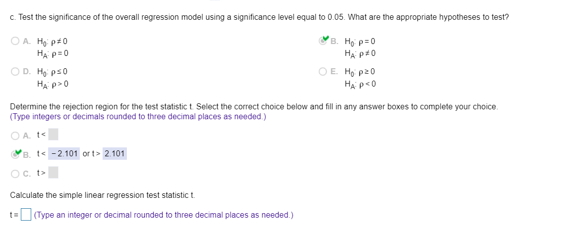 Solved Question: Calculate the simple linear regression | Chegg.com