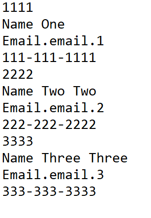 Solved Suppose I have Client.txt file that looks like this. | Chegg.com