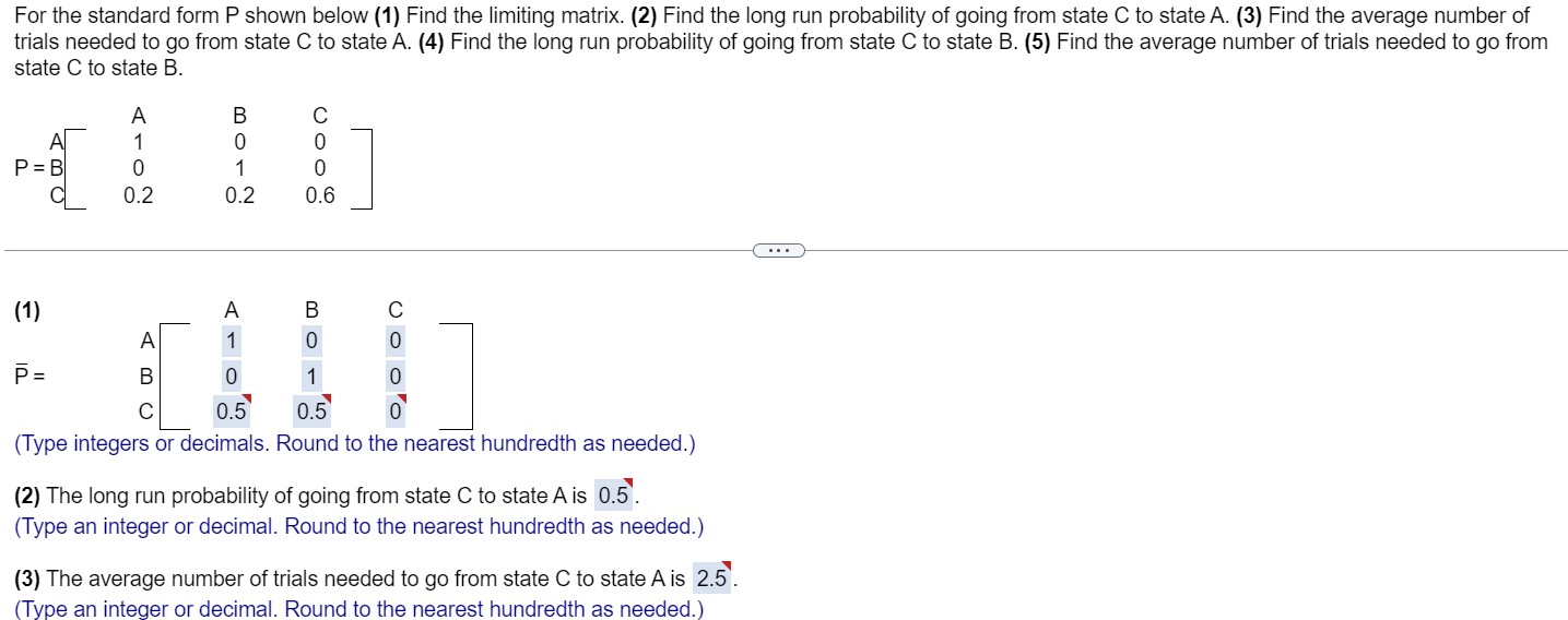 Solved For the standard form P shown below (1) Find the | Chegg.com