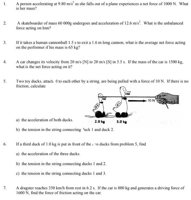 Solved A person accelerating at 9.80 m/s as she falls out of | Chegg.com