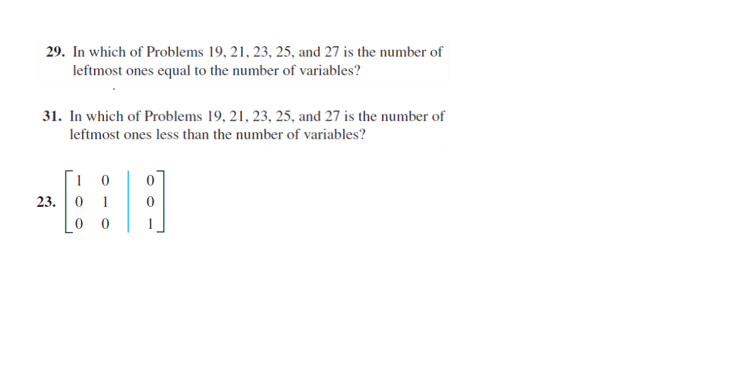 9. In which of Problems 19,21,23,25, and 27 is the | Chegg.com