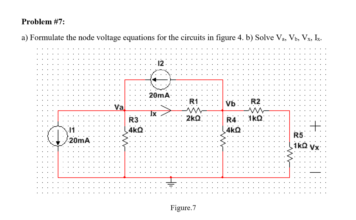 Solved Problem 7 A Formulate The Node Voltage Equations 1805