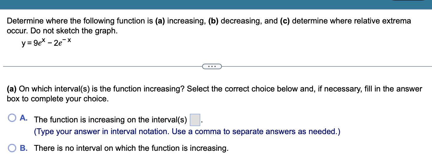 Solved Determine where the following function is (a) | Chegg.com