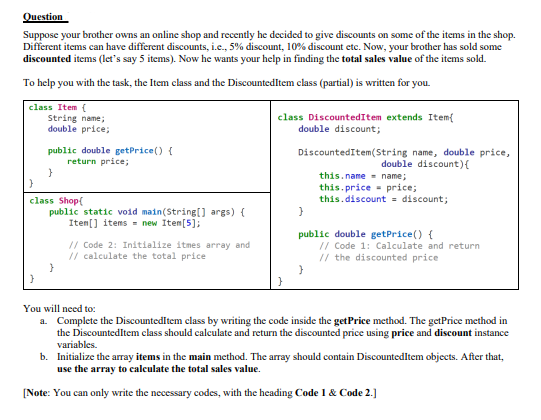 Solved package com.example.test; Question 1ALCON Consider | Chegg.com
