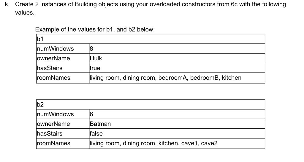 Solved A.complete a public class to represent Building as | Chegg.com