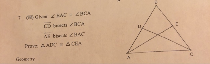 Solved 7, (H) Given: