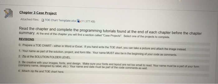 Solved Part A Using Microsoft Visual Basic 2015 Complete 6898