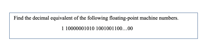 Solved Find the decimal equivalent of the following | Chegg.com