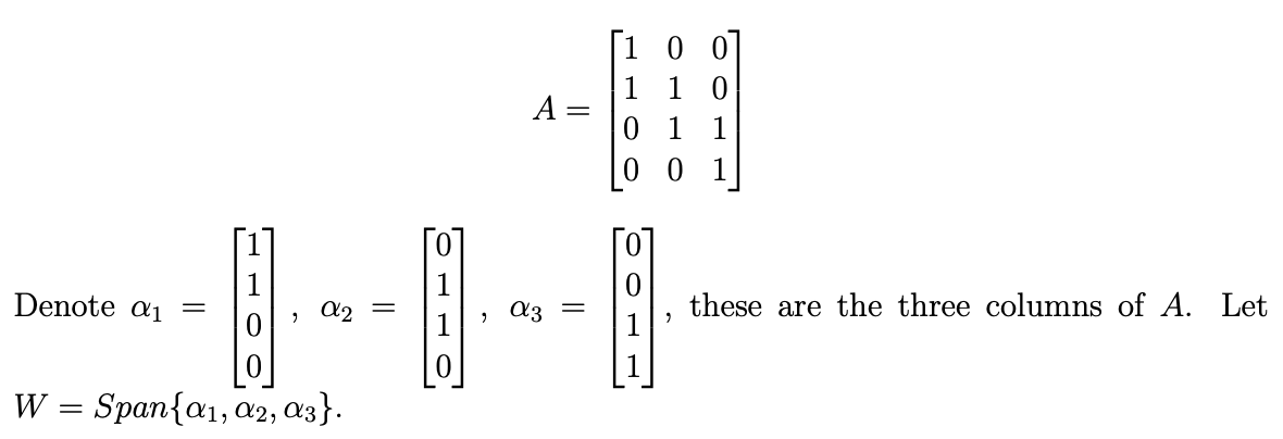 Solved (a) Find a basis for W⊥. (b) Check your answer in | Chegg.com