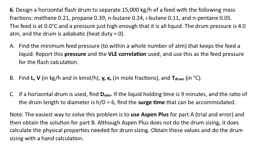 Solved 2.D29. New Problem. The stream tables in Aspen Plus | Chegg.com