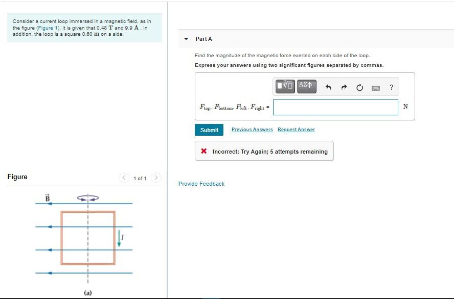 Solved Consider a current loop immersed in a magnetic field, | Chegg.com