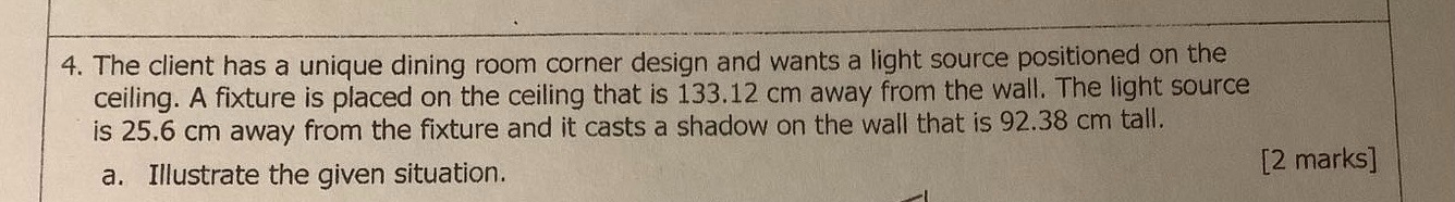 Solved Show full solutions and solve for: a) ﻿Illustrate the | Chegg.com