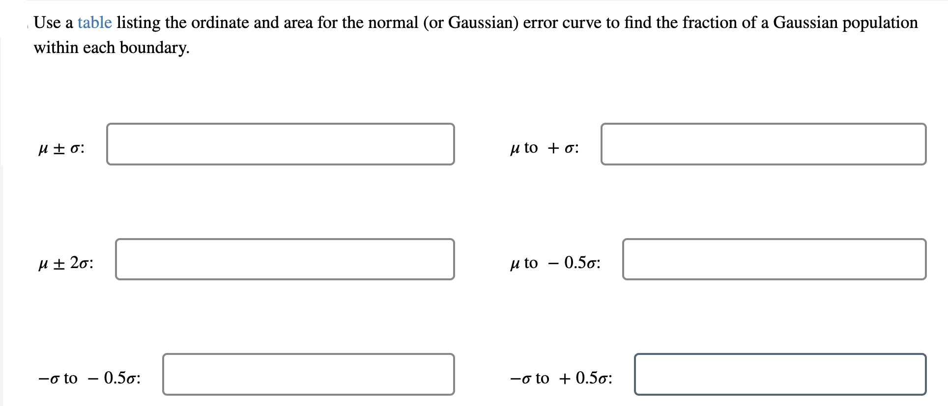 Solved Use a table listing the ordinate and area for the | Chegg.com