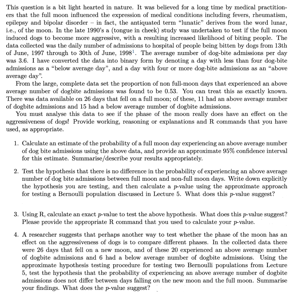 This question is a bit light hearted in nature. It | Chegg.com