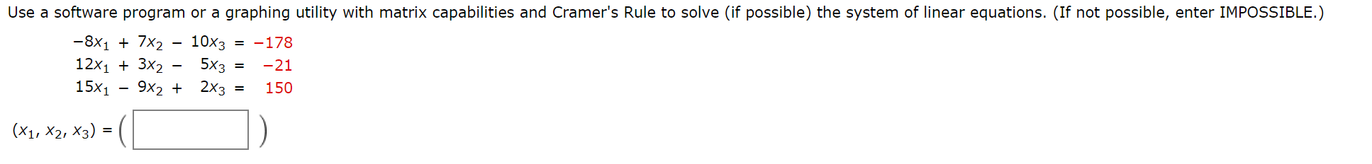 Solved Use a software program or a graphing utility with | Chegg.com