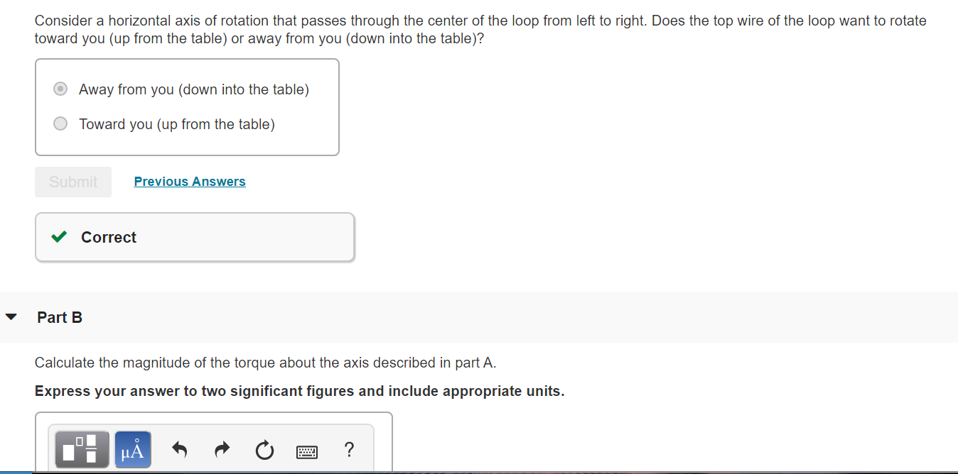 Consider a horizontal axis of rotation that passes | Chegg.com