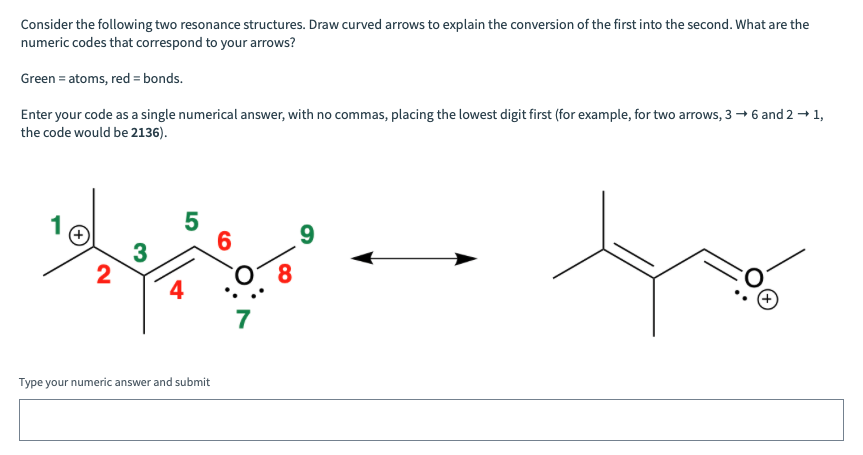 Solved Consider the following two resonance structures. Draw | Chegg.com
