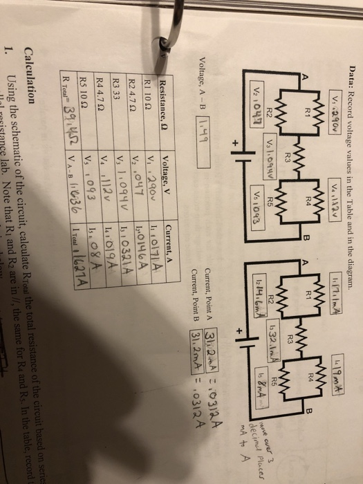 Using the theoretical section of the lab report, | Chegg.com