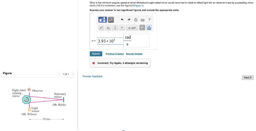 Solved What is the minimum angular speed at which | Chegg.com
