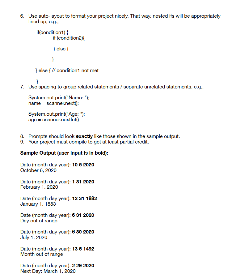 Solved Project 1 - Is it Friday Yet? Objective: Give you | Chegg.com