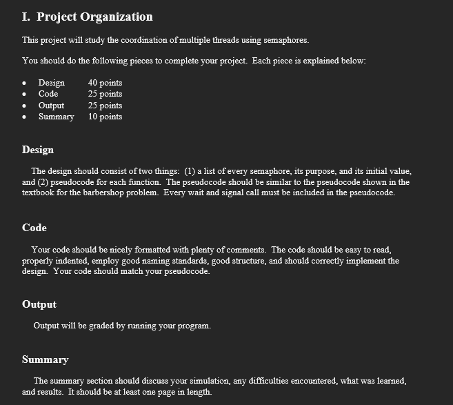 This project will study the coordination of multiple | Chegg.com