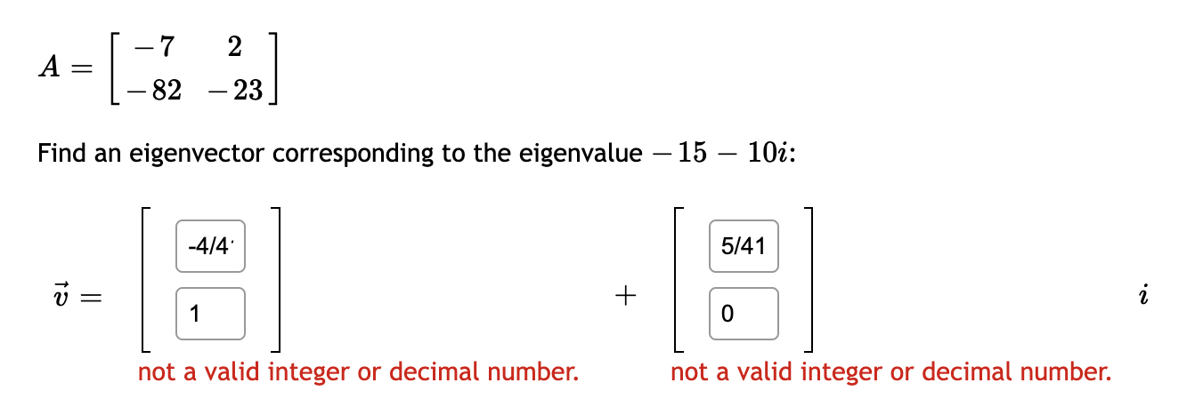 Solved A=[−7−822−23] Find an eigenvector corresponding to | Chegg.com