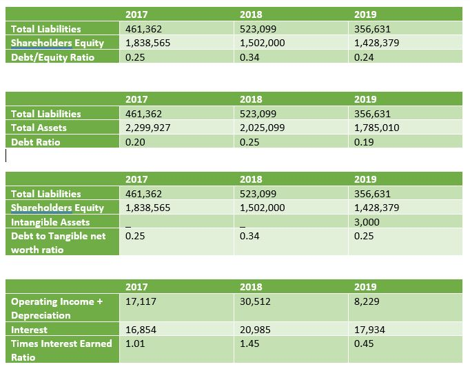 Solved Analyze and Interpret the company’s performance in | Chegg.com