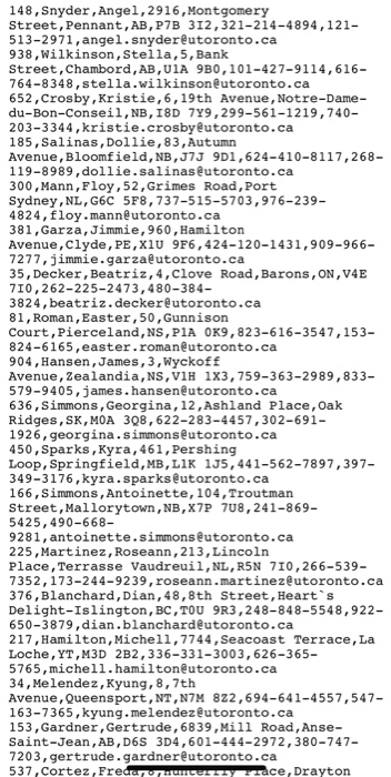 Solved import sqlite3 | Chegg.com