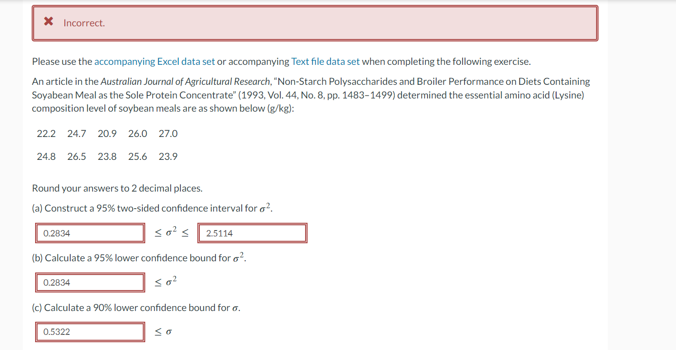 Solved Please use the accompanying Excel data set or | Chegg.com