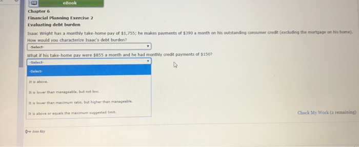 Solved Chapter 6 Financial Planning Exercise 2 Evaluating | Chegg.com