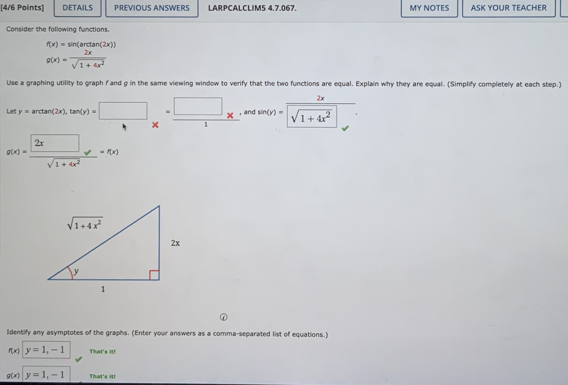 Solved Consider the following functions. | Chegg.com