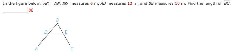 Solved Triangles ABC and DEF are similar triangles. Use this | Chegg.com