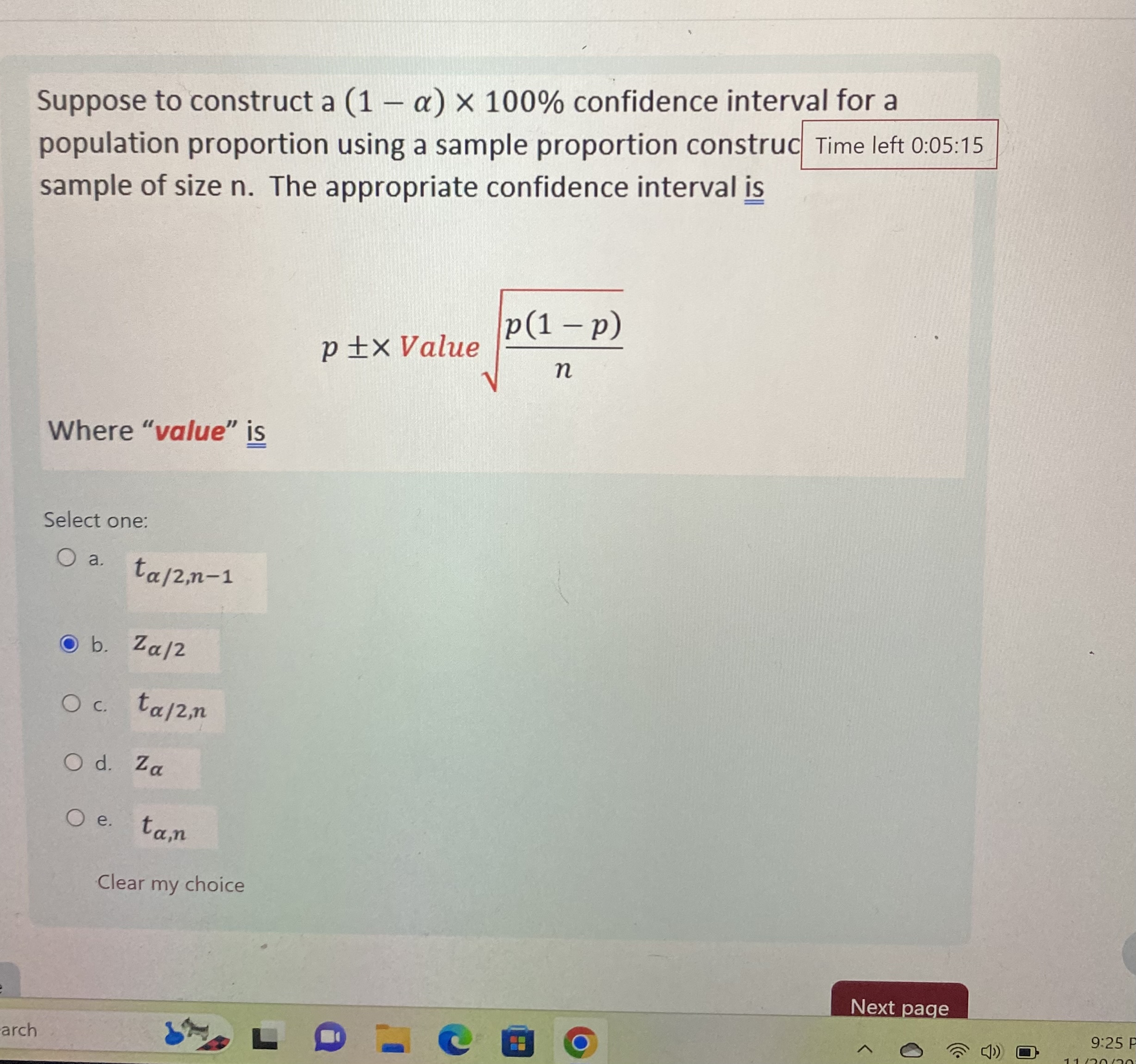 Solved Suppose to construct a (1−α)×100% confidence interval | Chegg.com