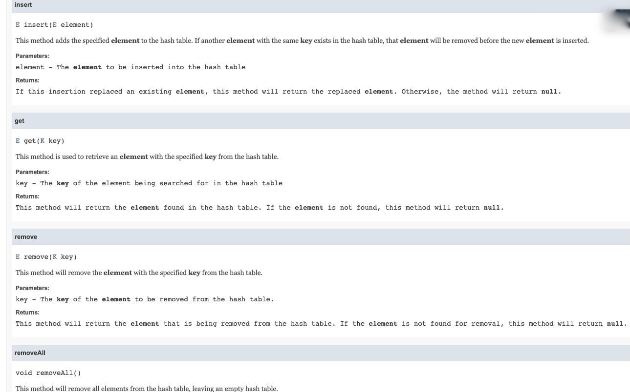 Please Help With This Hashtable You Will Write The 