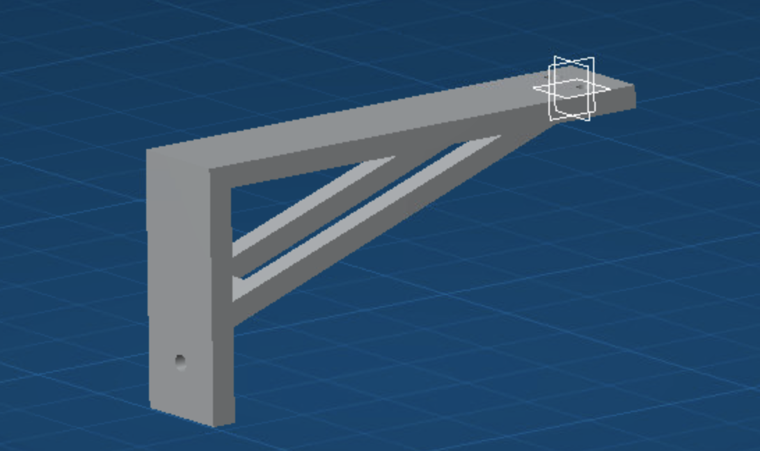 calculate the stresses in this bracket, the value of | Chegg.com