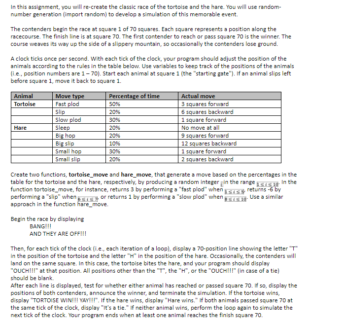 Solved Answer in Python 3 please. If it's the same answer | Chegg.com