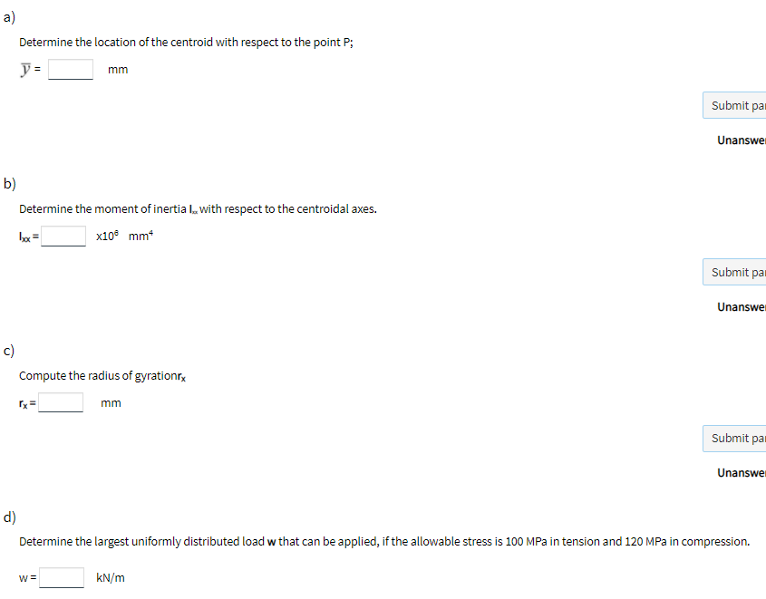 Solved A PFC Channel2 and a universal beam (UB) Section 4 | Chegg.com