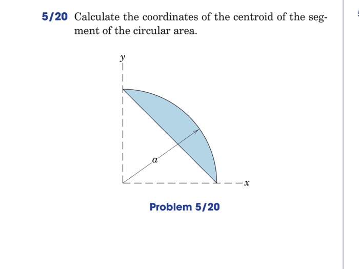 Solved Calculate the coordinates of the centroid of the | Chegg.com